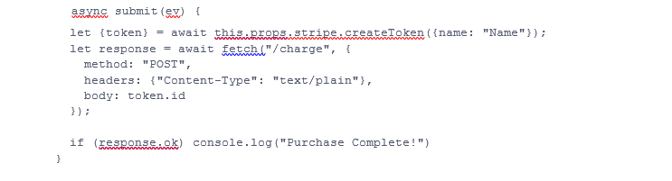 Stripe Payments with React - Pronteff