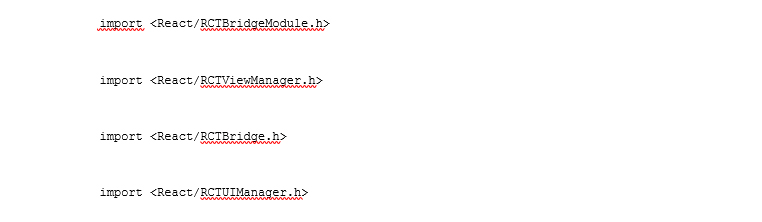 Package for view manager and register in MainApplication.java - Pronteff