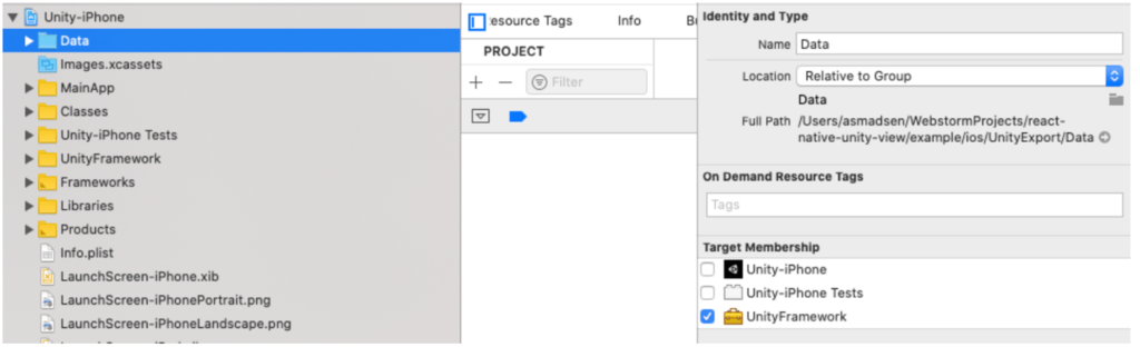 Unity Integration in React Native - Pronteff