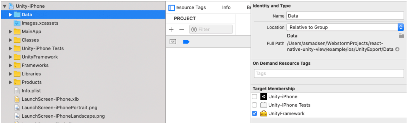 Unity Integration in React Native - Pronteff
