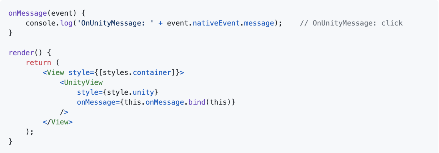 Unity Integration in React Native - Pronteff