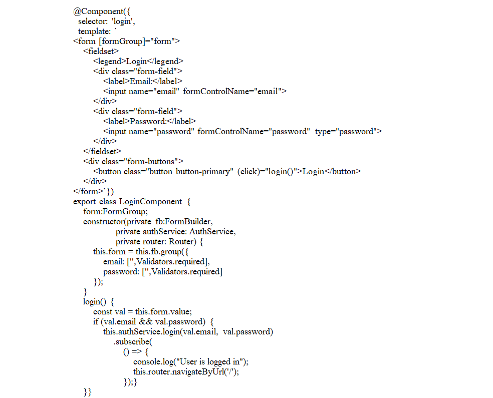 Angular Authentication With JSON Web Tokens (JWT) - Pronteff