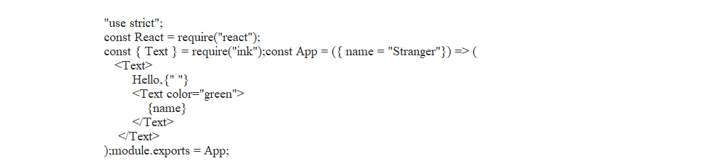 Command-line Interfaces (CLIs) With React And Ink 3 - Pronteff