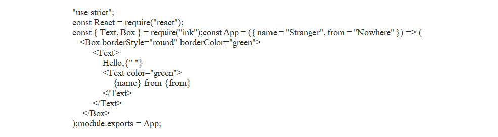 Command-line Interfaces (CLIs) With React And Ink 3 - Pronteff