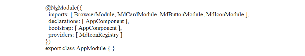 Using Material Design in Angular 2 - Pronteff