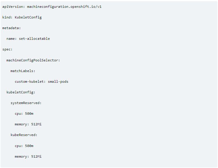 How to Handle OpenShift Worker Nodes Resources in Overcommitted
